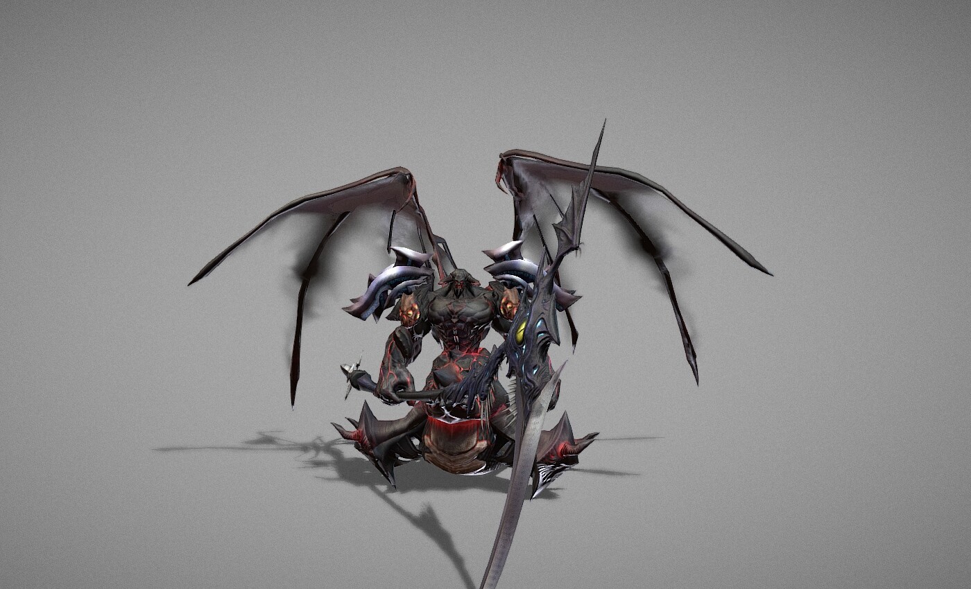 ArtStation - Tanatonoth Giant Creature | Game Assets