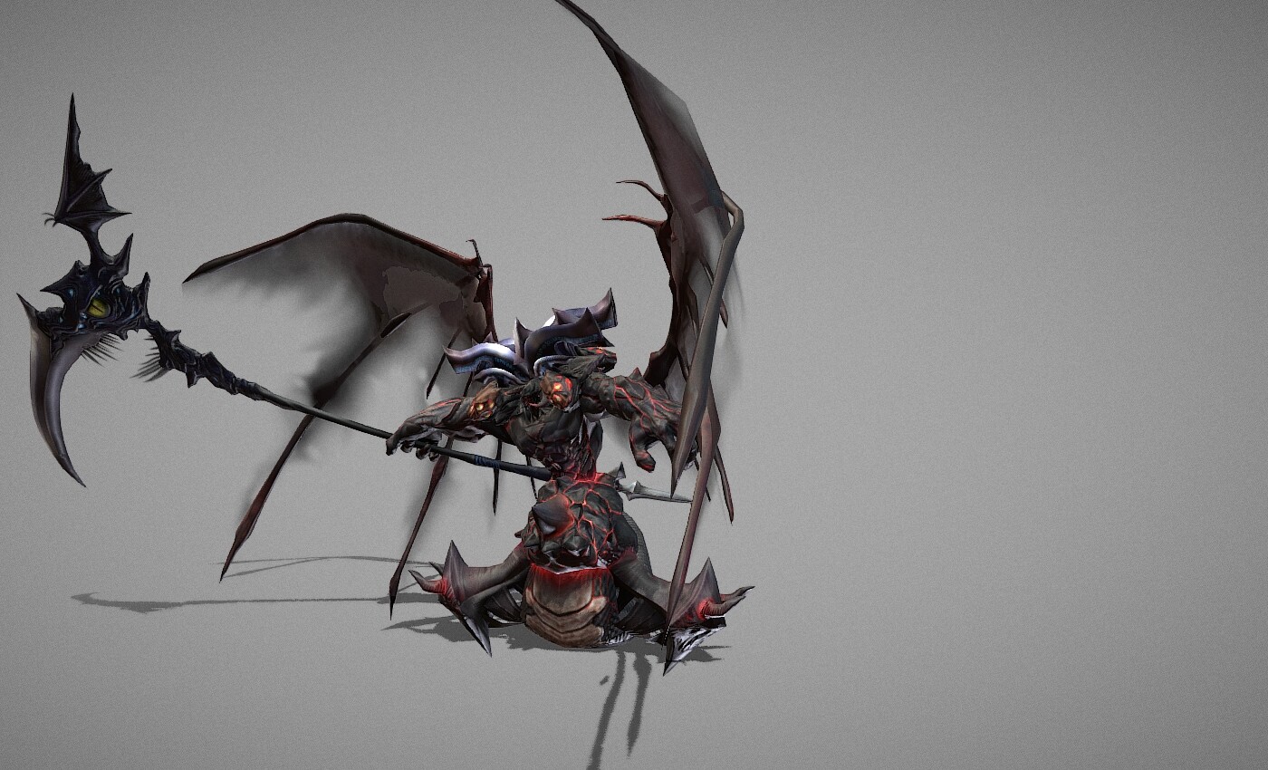 ArtStation - Tanatonoth Giant Creature | Game Assets