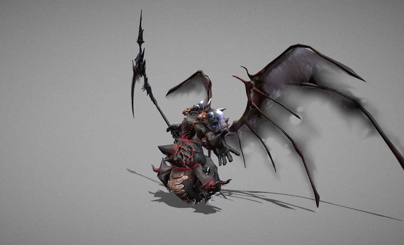 ArtStation - Tanatonoth Giant Creature | Game Assets