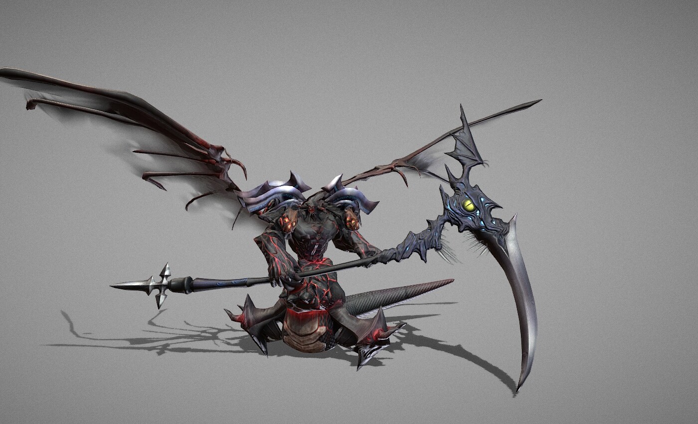 ArtStation - Tanatonoth Giant Creature | Game Assets