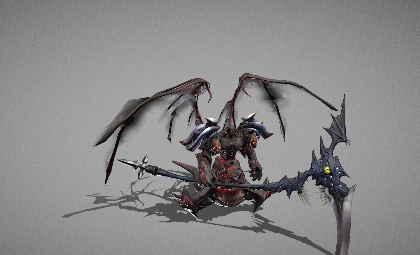 ArtStation - Tanatonoth Giant Creature | Game Assets
