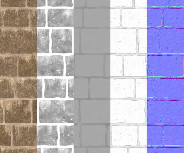 ArtStation - Stone blocks | Game Assets
