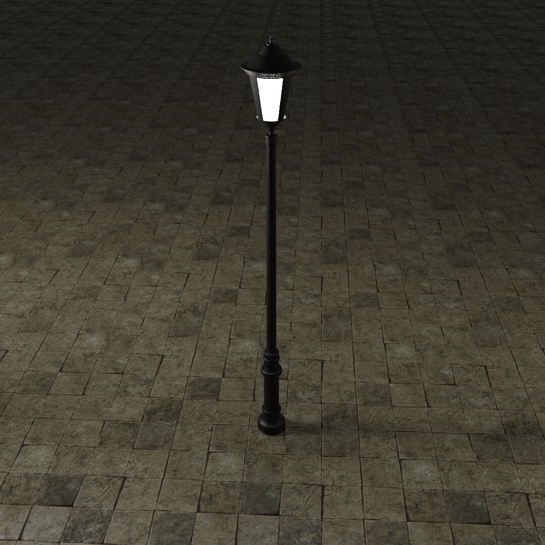 ArtStation - street Lamp Package 3dasset Street Light | Game Assets