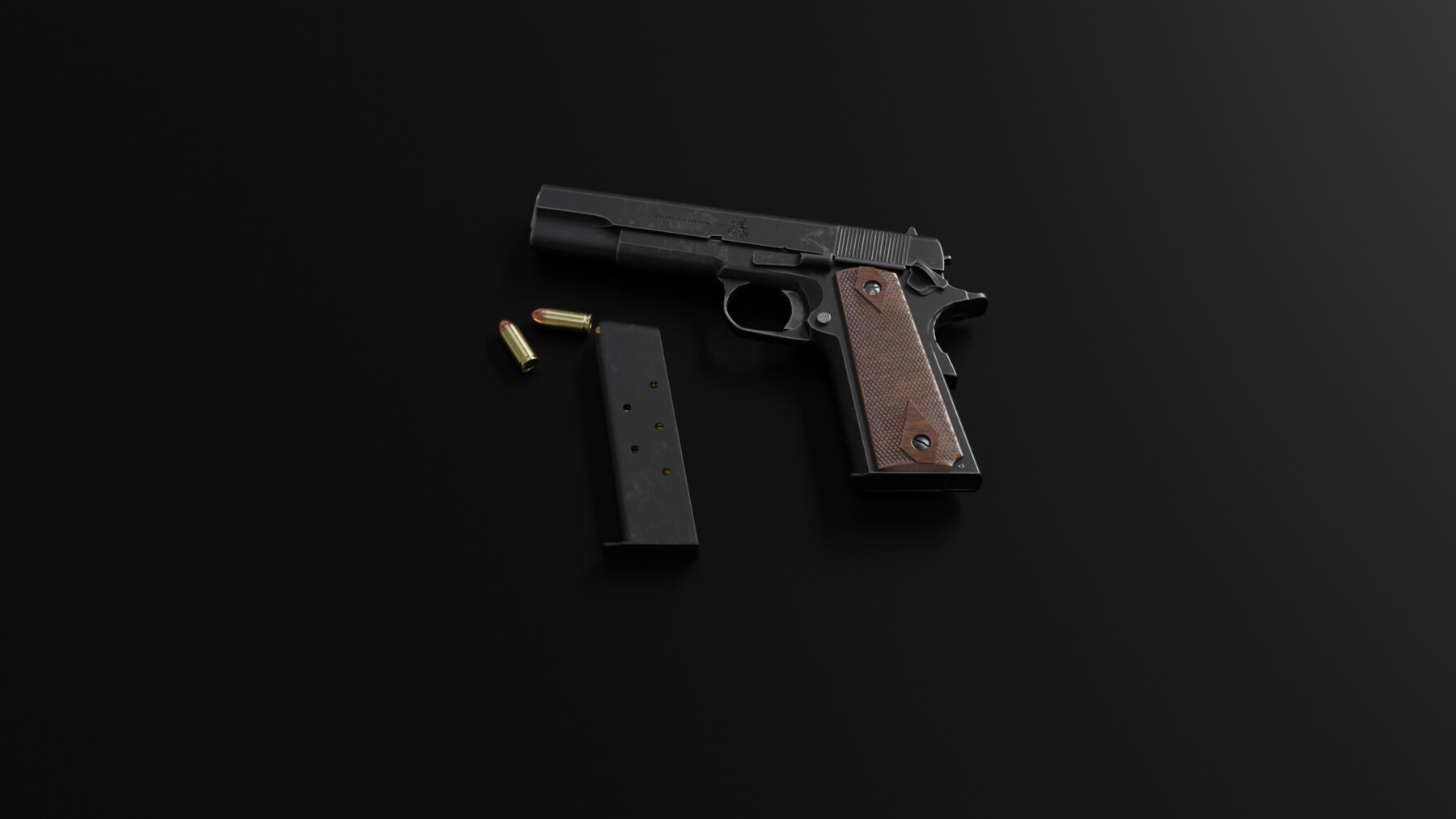 ArtStation - Game-ready Colt hand-gun | Game Assets