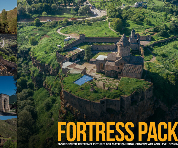 ArtStation - 570+ Fortress Pack Reference Pictures | Resources