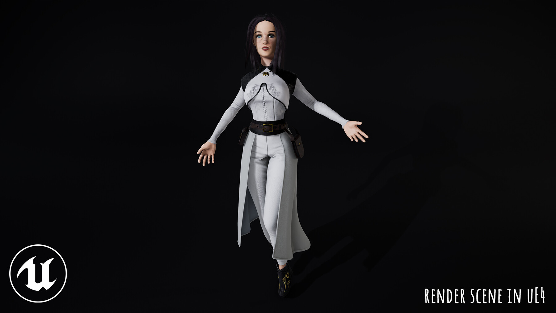 ArtStation - Female Wizard | Game Assets