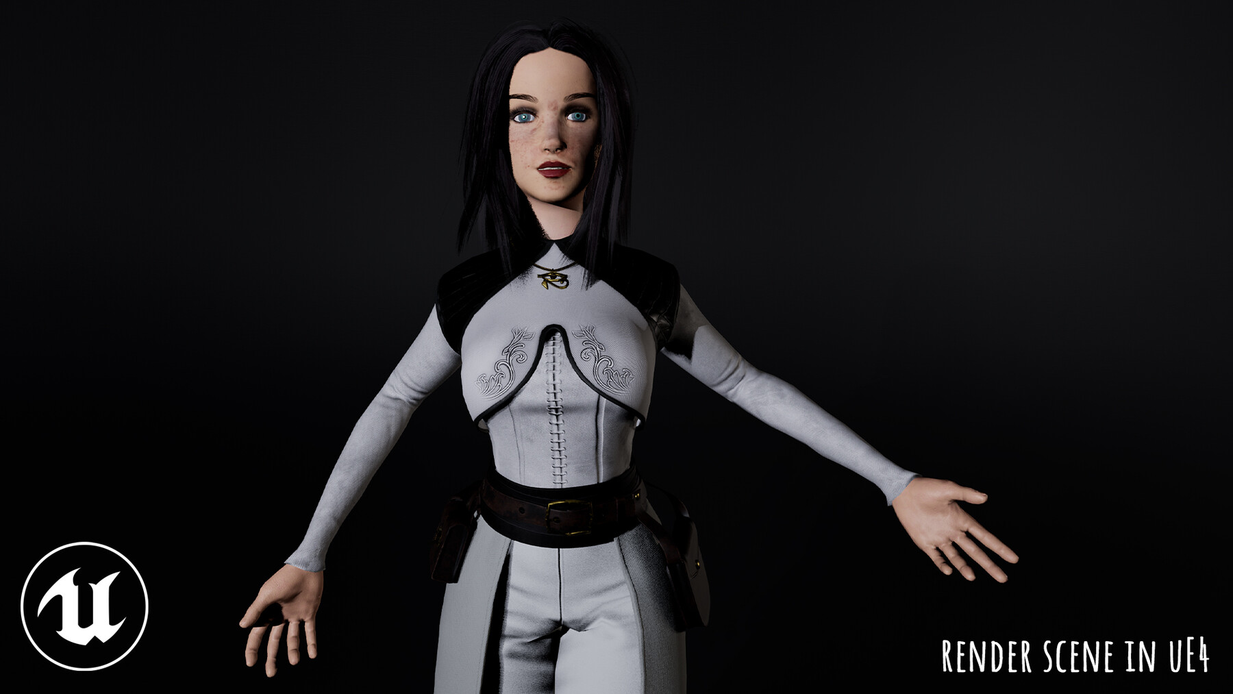 ArtStation - Female Wizard | Game Assets