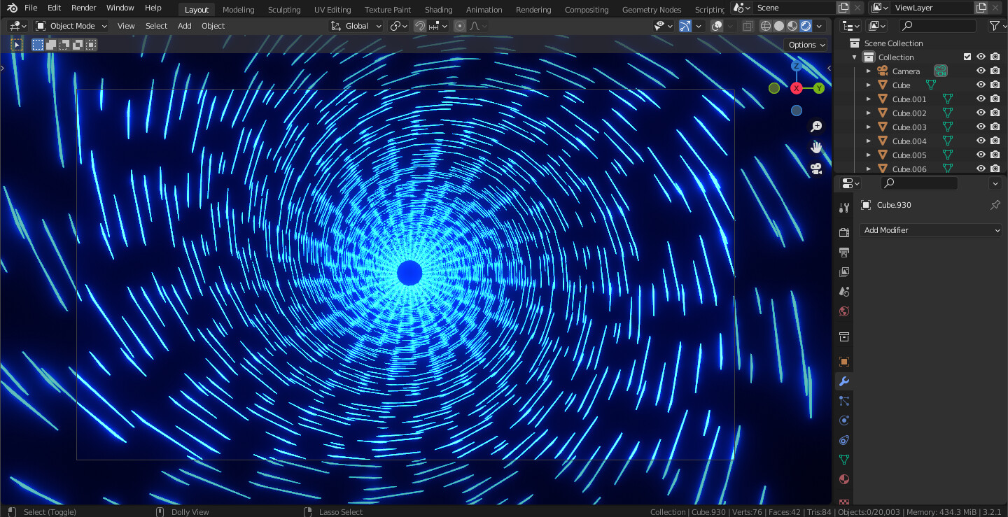 ArtStation - Bending Space Effect FX Free | Resources