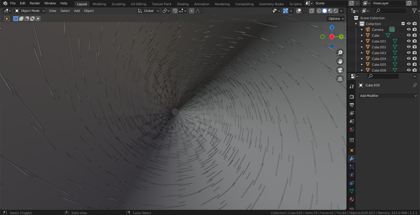 ArtStation - Bending Space Effect FX Free | Resources