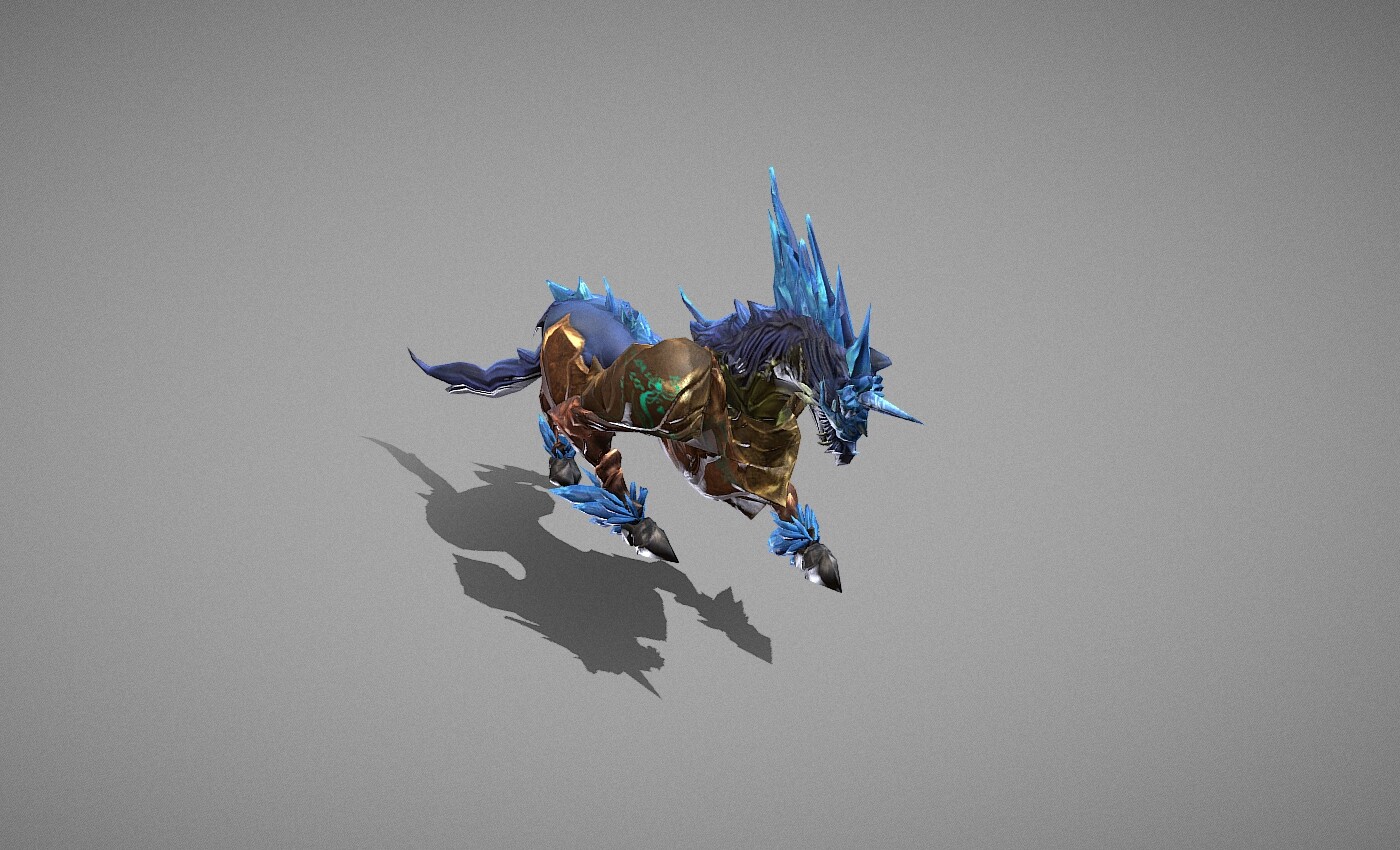 ArtStation - Beast Horse Fairy | Game Assets