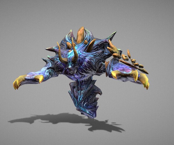 ArtStation - Spirit Golem | Game Assets