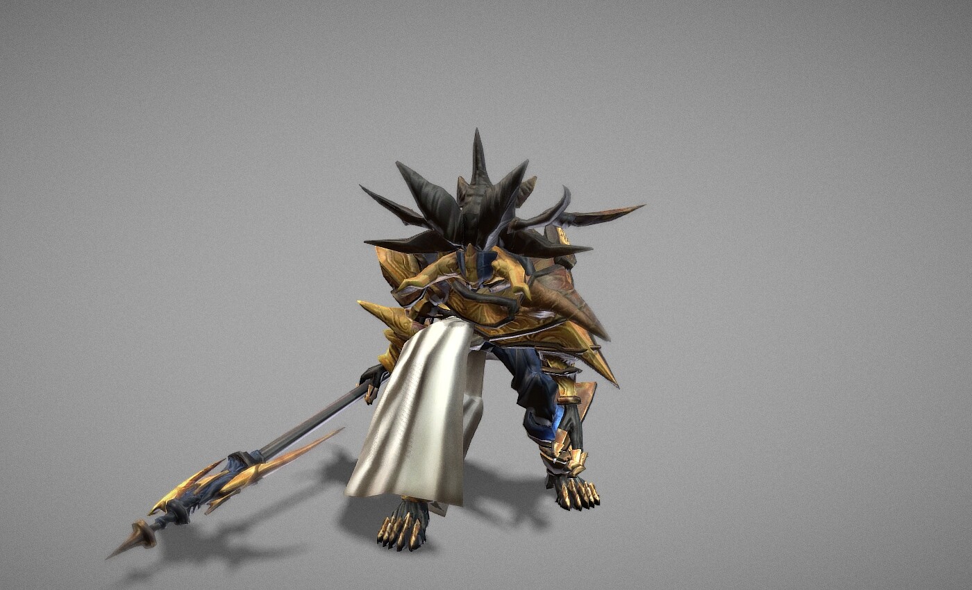 ArtStation - Guardian Warrior Spirit | Game Assets