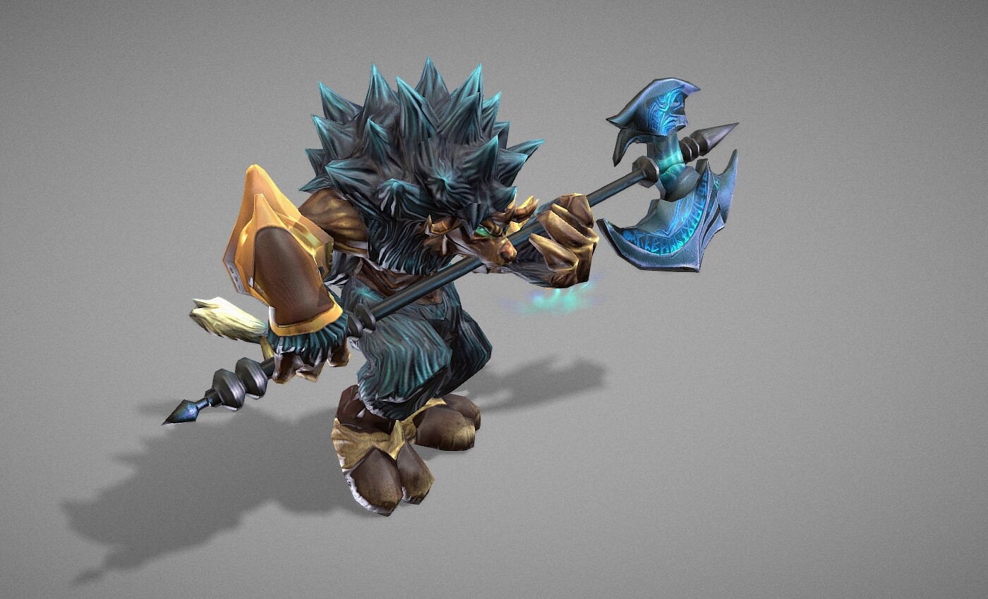 ArtStation - Guardian Beast Warrior Spirit | Game Assets