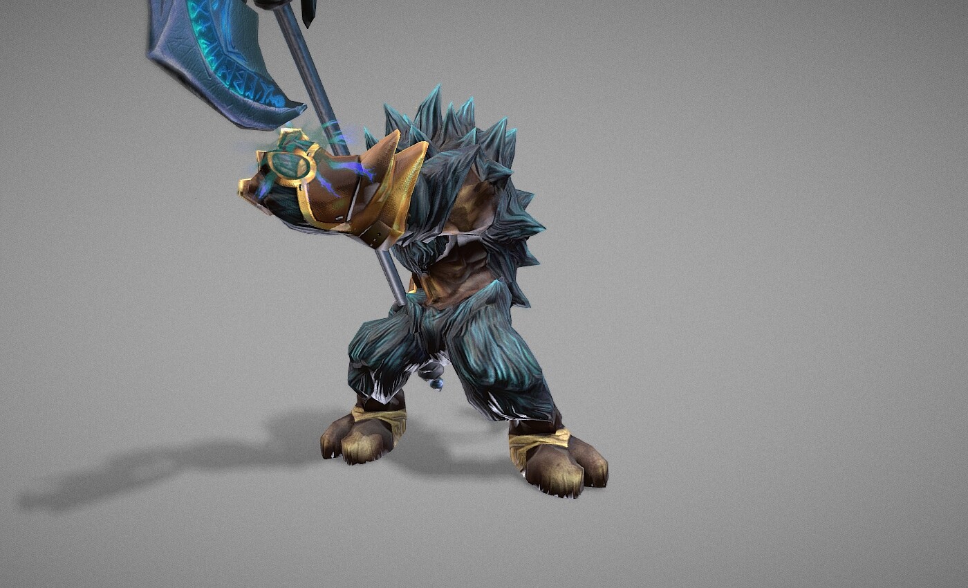 ArtStation - Guardian Beast Warrior Spirit | Game Assets