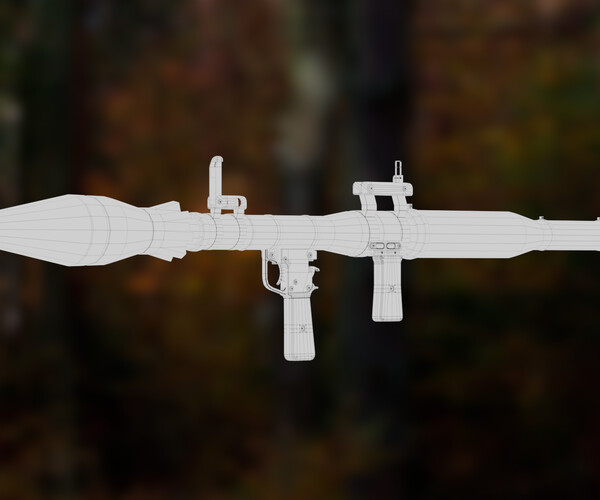 ArtStation - WEAPON SERIES - RPG 7 | Game Assets