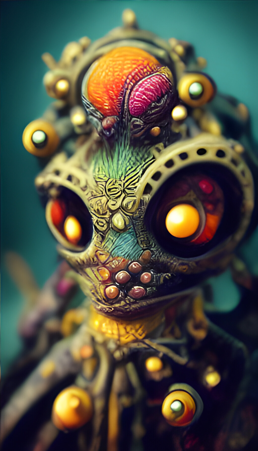 ArtStation - Baroque Alien creation | Artworks