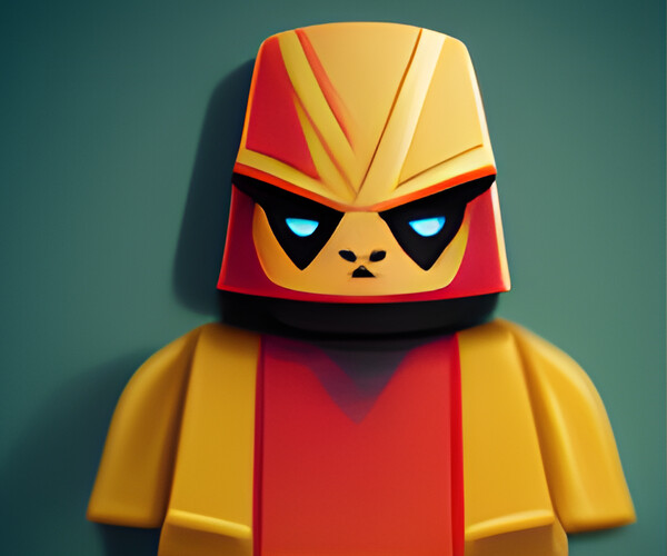 ArtStation - Lego Hero FanArt Good Game Icon | Game Assets