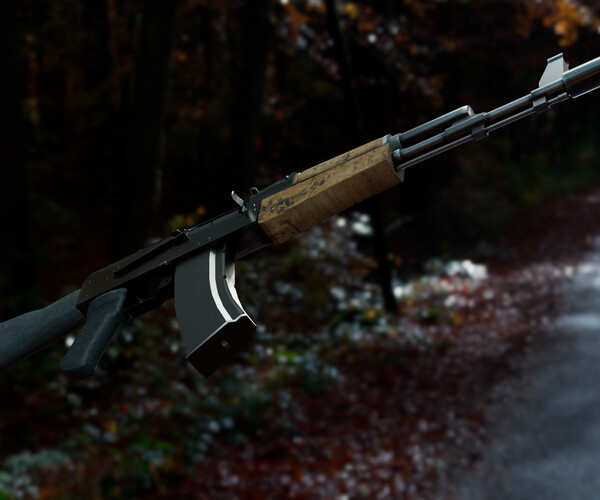 ArtStation - WEAPON SERIES - AK74 | Game Assets