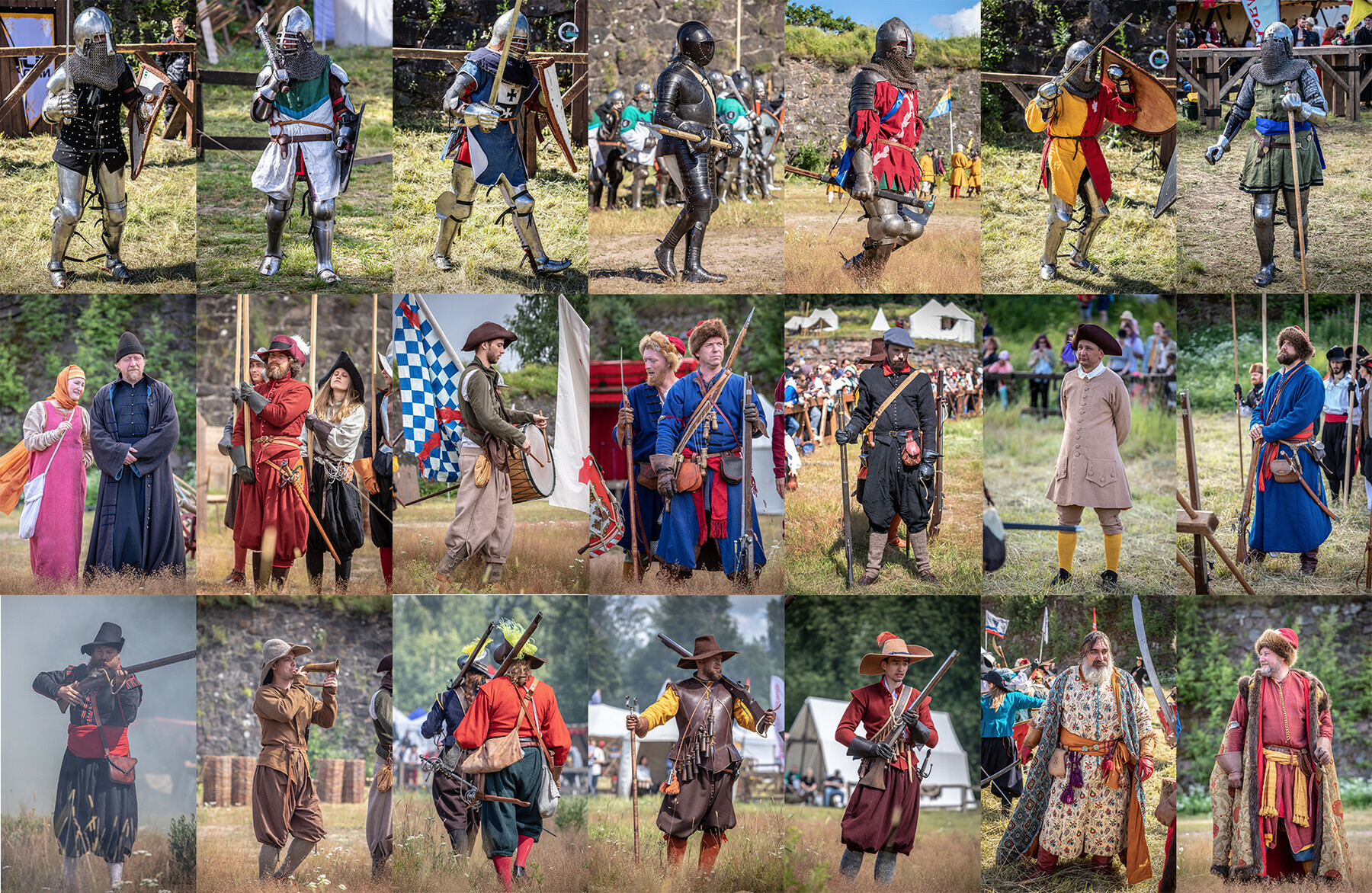 ArtStation - 1400+ Reenactment Festival Reference Pictures | Resources