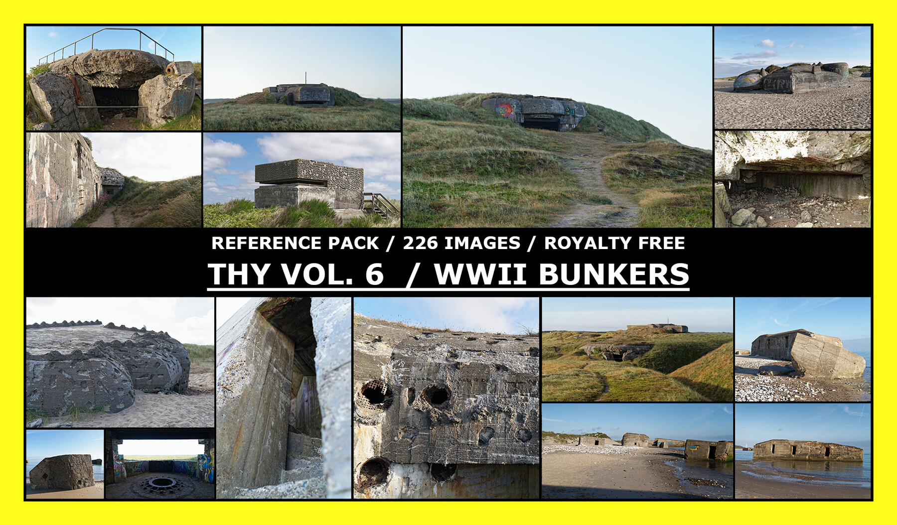 ArtStation - THY VOL.6 - WWII BUNKERS / Photo Reference / 226 images | Resources