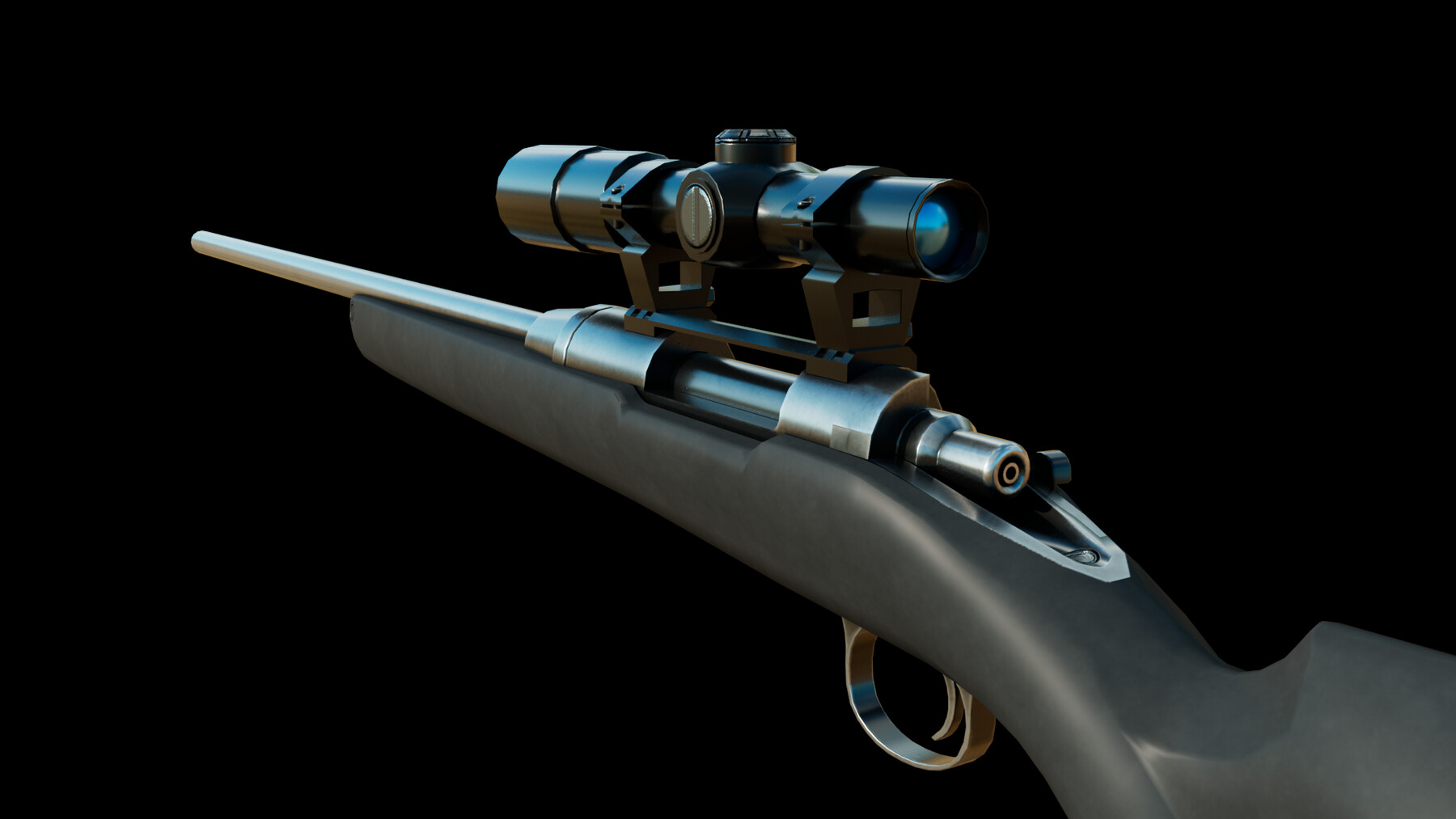 ArtStation - WEAPON SERIES - SNIPER RIFLE | Game Assets