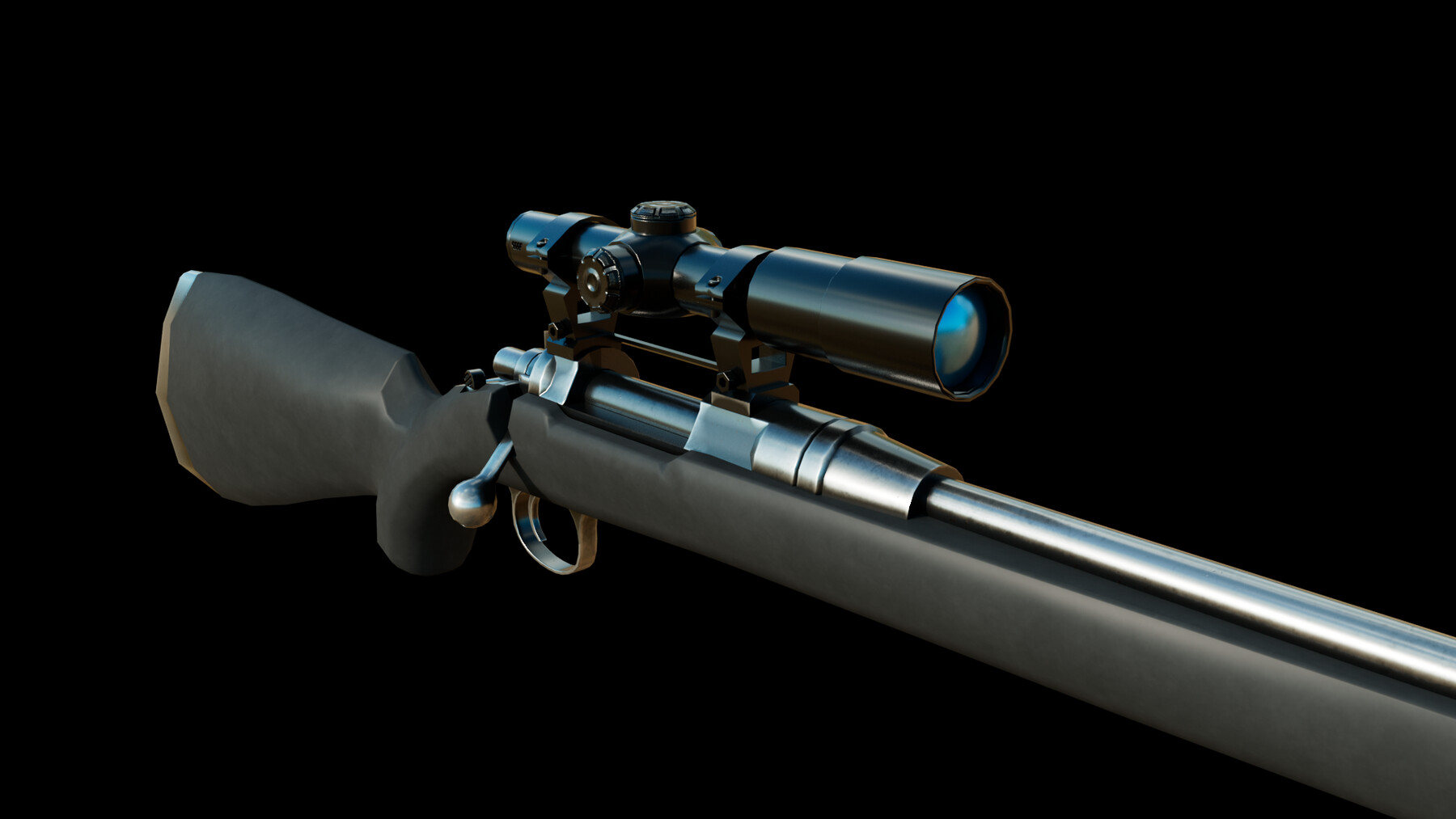 ArtStation - WEAPON SERIES - SNIPER RIFLE | Game Assets