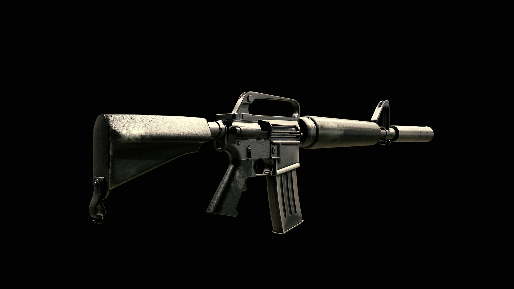 ArtStation - WEAPON SERIES - M16 | Game Assets