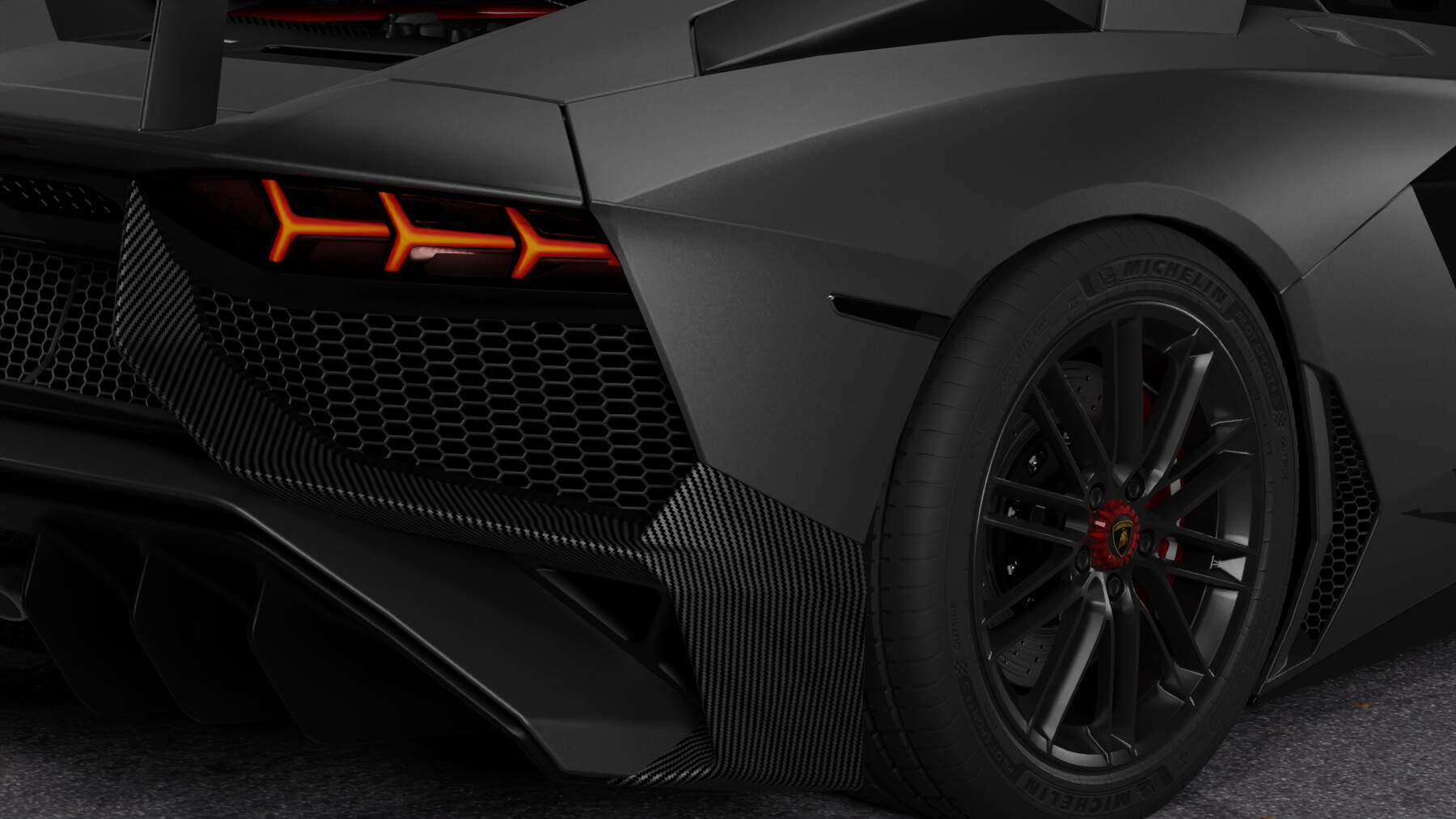 Lamborghini Aventador Dragon Edition Drawings