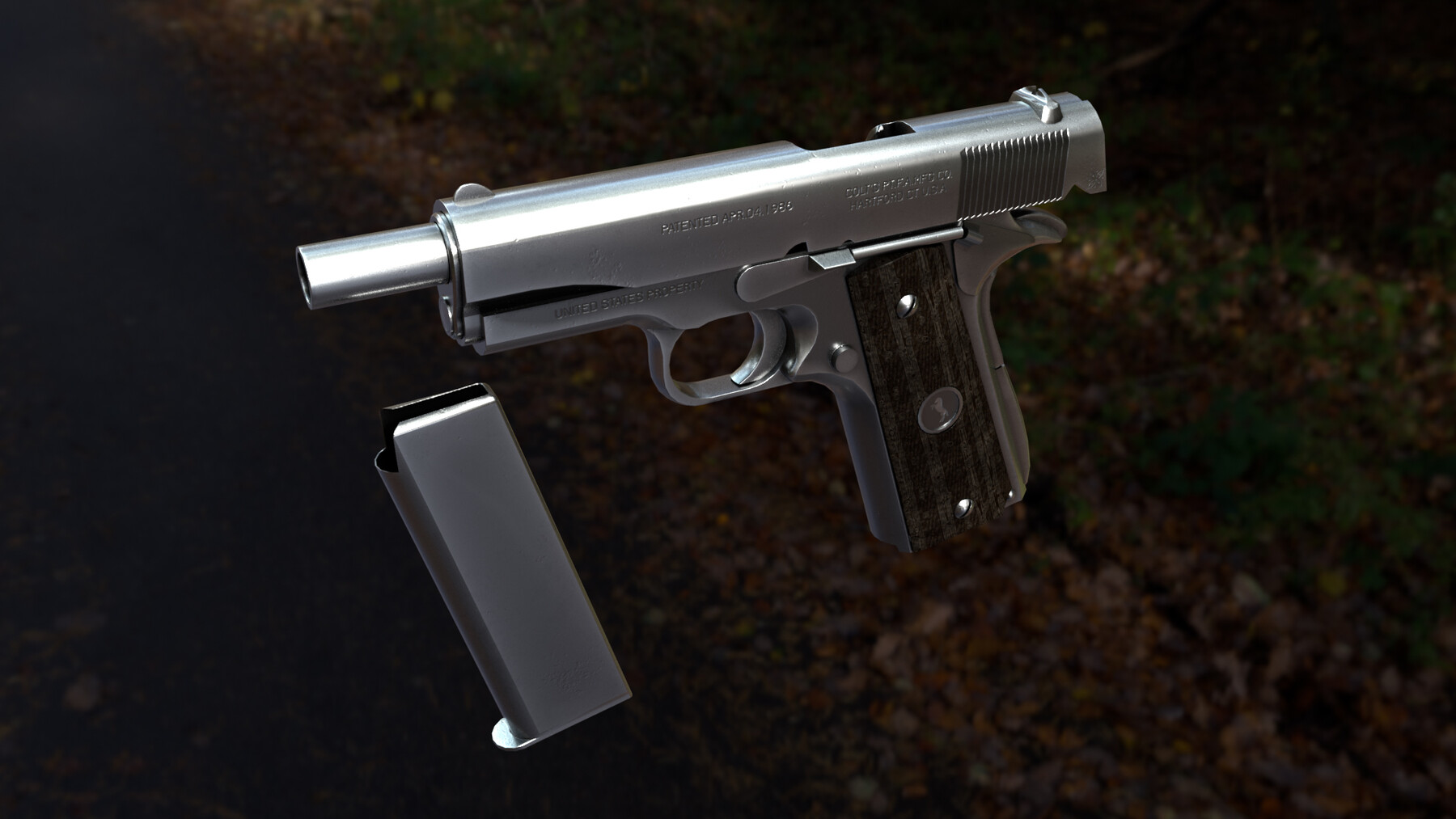 ArtStation - WEAPON SERIES - M1911 | Game Assets