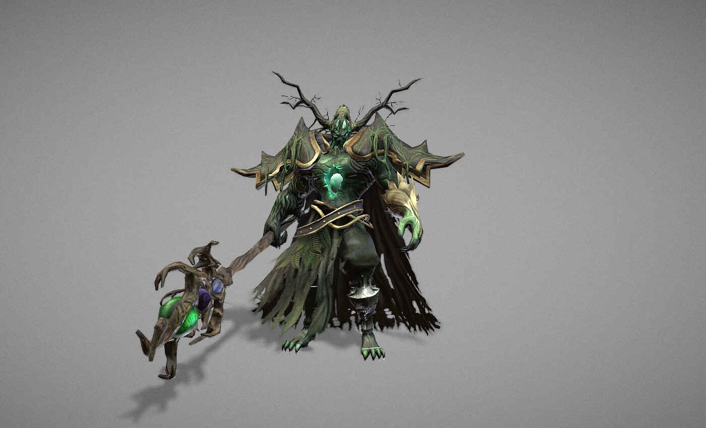 ArtStation - Necromancer Wizard Shaman | Game Assets