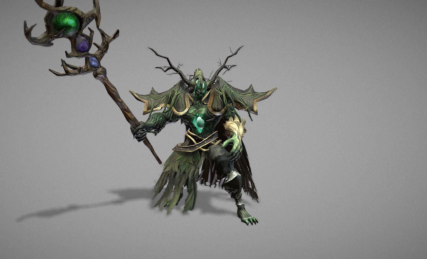 ArtStation - Necromancer Wizard Shaman | Game Assets