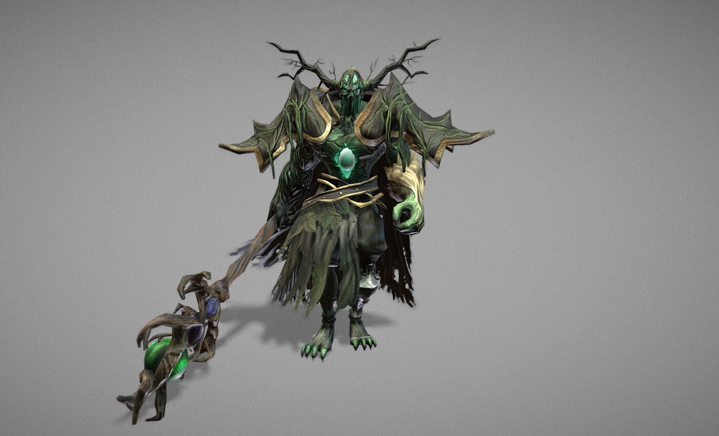 ArtStation - Necromancer Wizard Shaman | Game Assets
