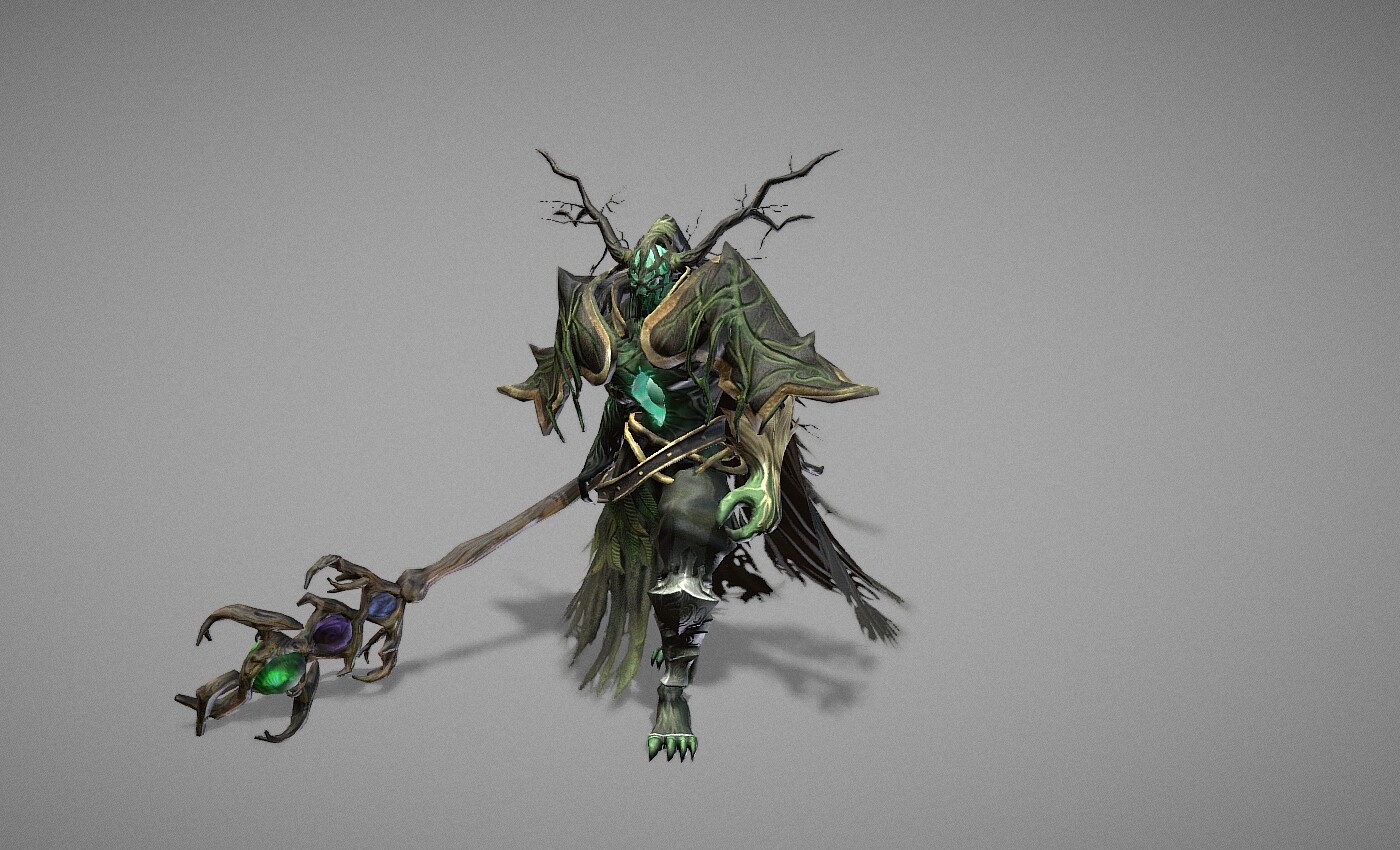 ArtStation - Necromancer Wizard Shaman | Game Assets