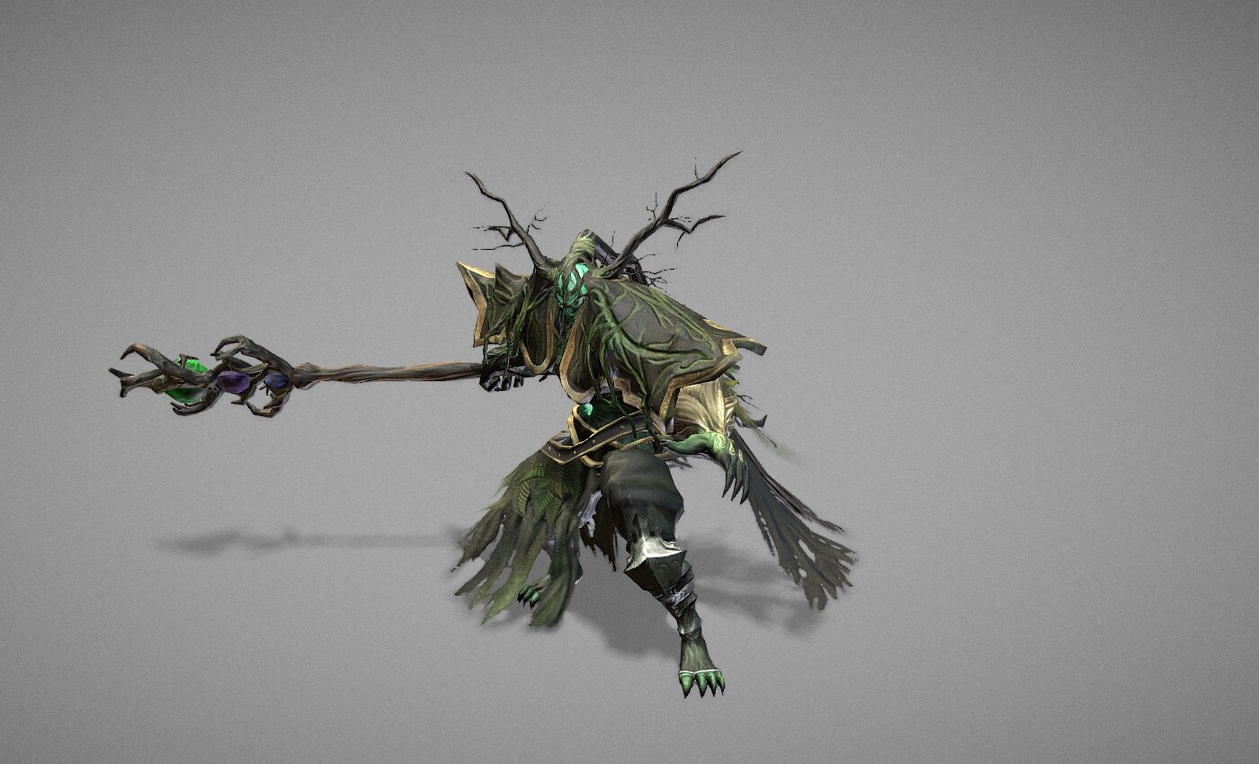 ArtStation - Necromancer Wizard Shaman | Game Assets