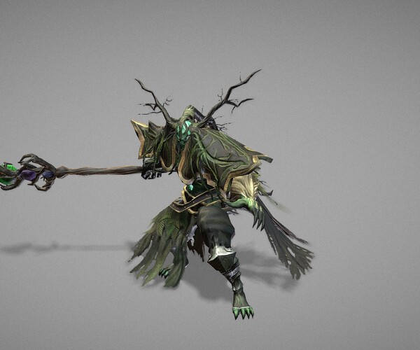 ArtStation - Necromancer Wizard Shaman | Game Assets