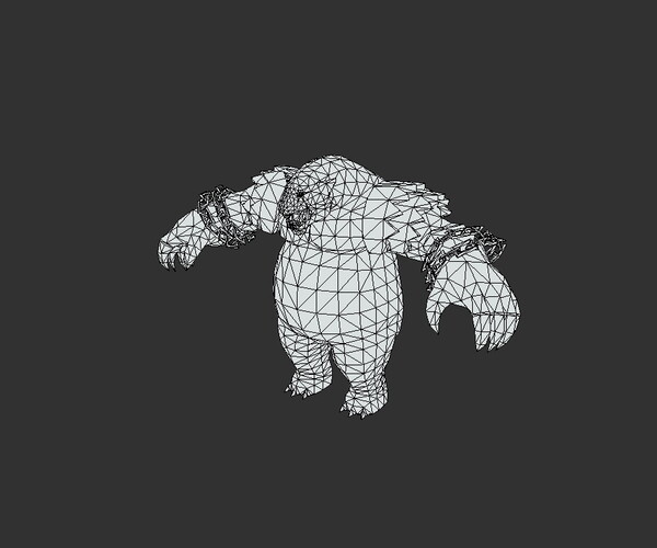 ArtStation - Beast Bear Creature | Game Assets