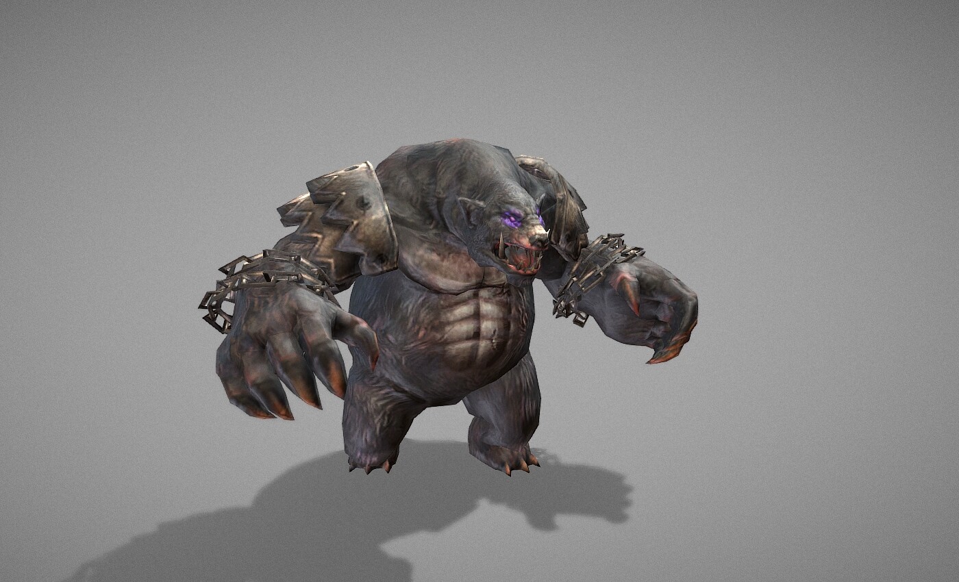 ArtStation - Beast Bear Creature | Game Assets