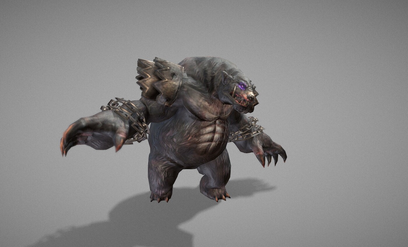 ArtStation - Beast Bear Creature | Game Assets
