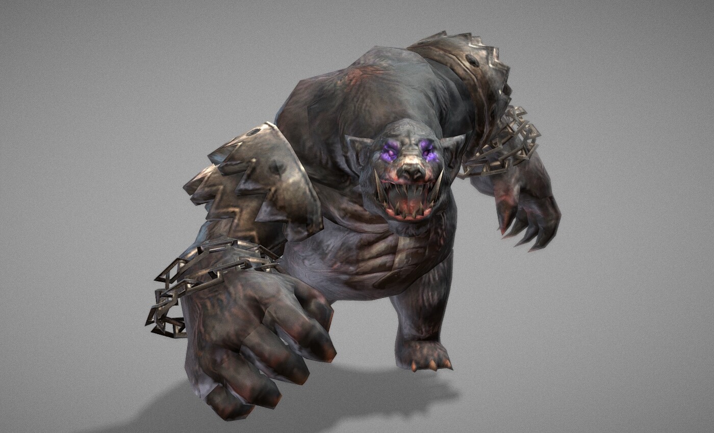 ArtStation - Beast Bear Creature | Game Assets