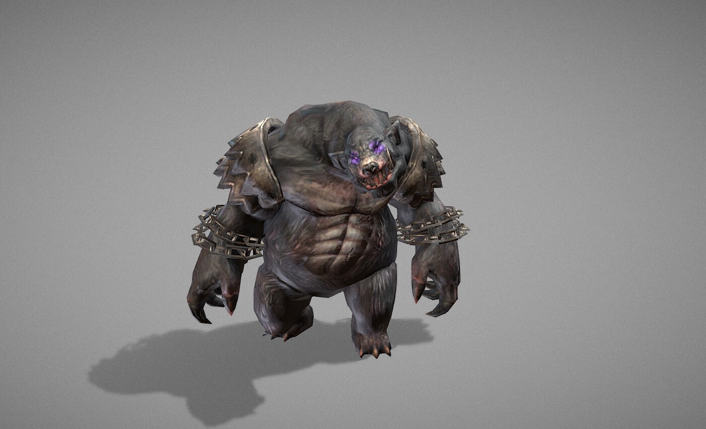 ArtStation - Beast Bear Creature | Game Assets
