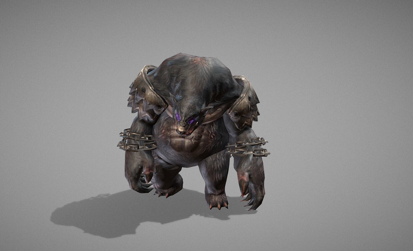 ArtStation - Beast Bear Creature | Game Assets