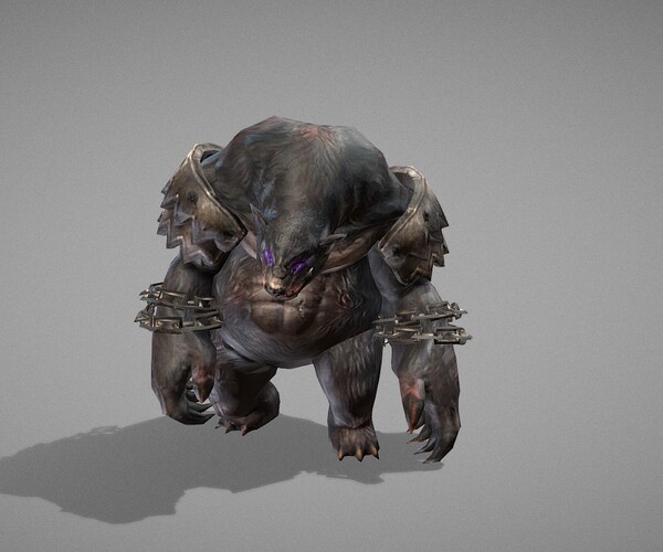 ArtStation - Beast Bear Creature | Game Assets