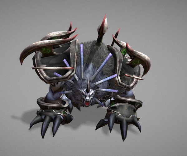 ArtStation - Beast Master Creature Wolf | Game Assets