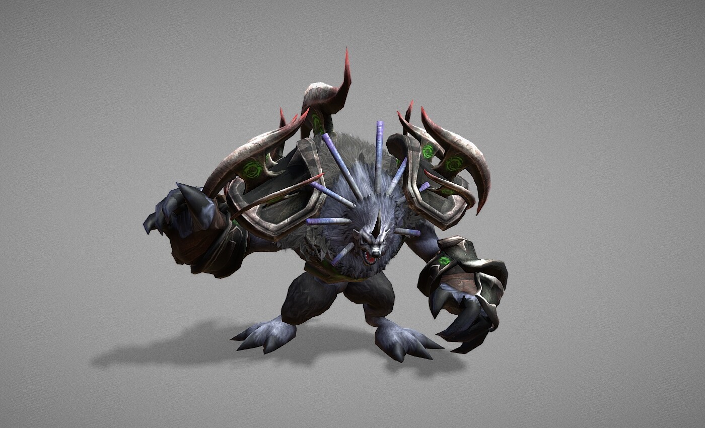 ArtStation - Beast Master Creature Wolf | Game Assets