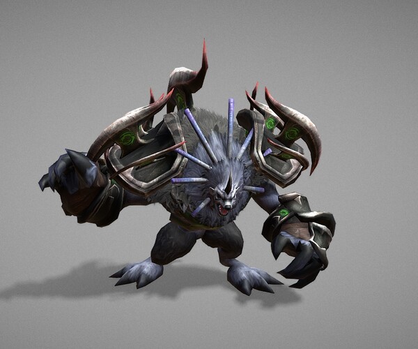 ArtStation - Beast Master Creature Wolf | Game Assets