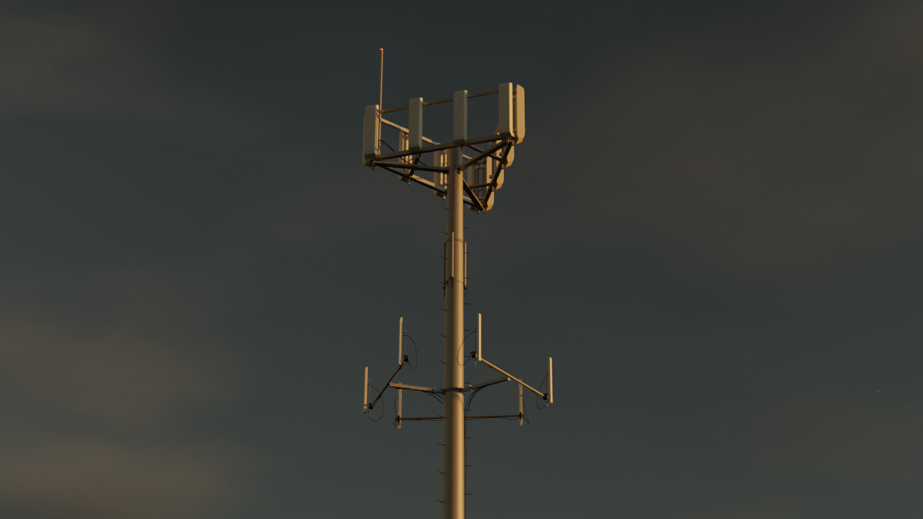 ArtStation - Cell Tower 3D Model | Resources