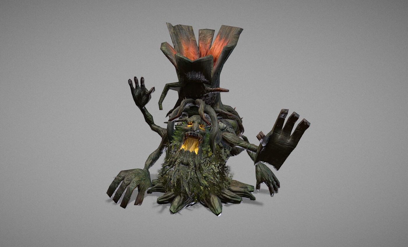 ArtStation - Ent Giant Spirit | Game Assets