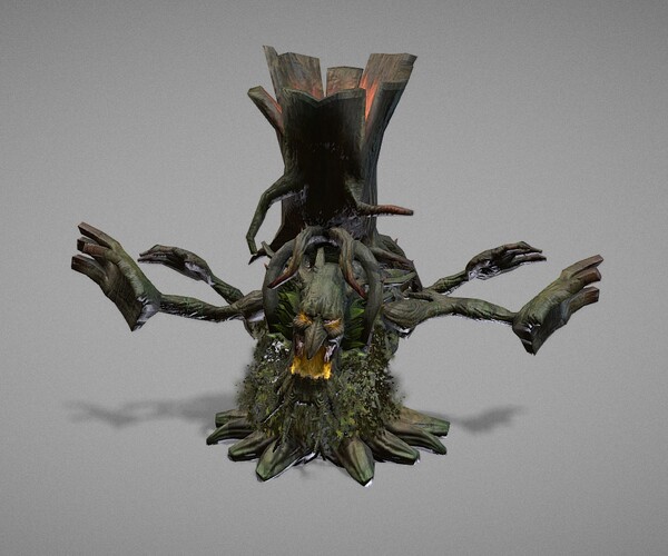 ArtStation - Ent Giant Spirit | Game Assets