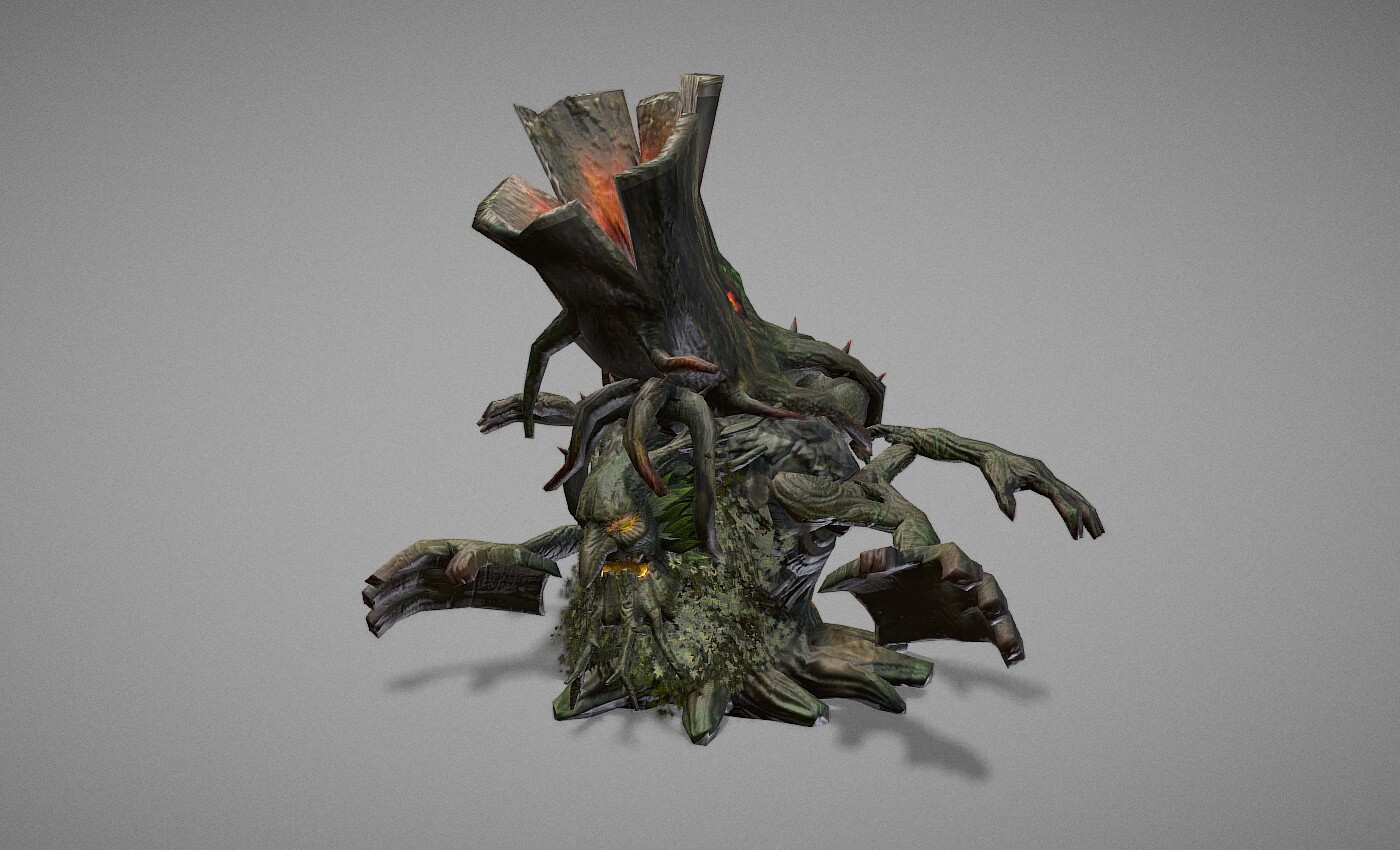 ArtStation - Ent Giant Spirit | Game Assets