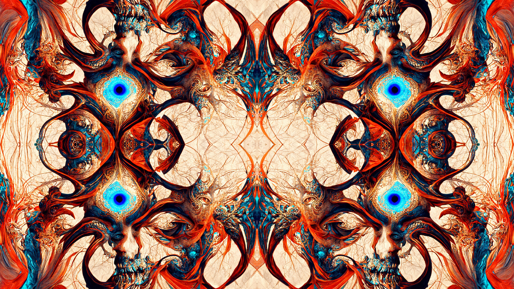 ArtStation - Abstract Wallpaper Pack 04 - 4 Wallpapers in 4K (Watcher's Infection Realm) | Artworks